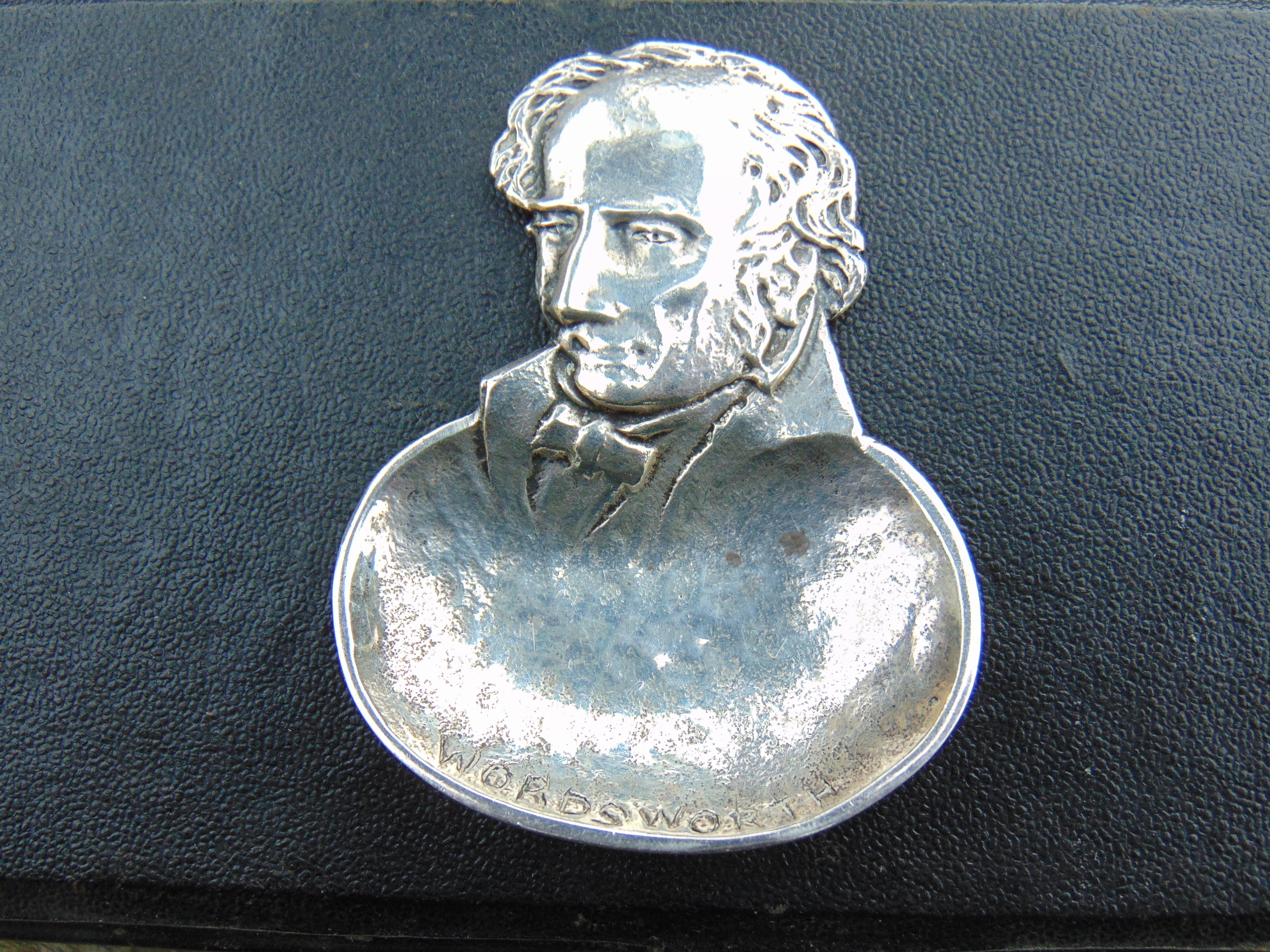 Rare Silver Caddy Spoon 'Wordsworth ' Bernard Instone 1927 - The ...