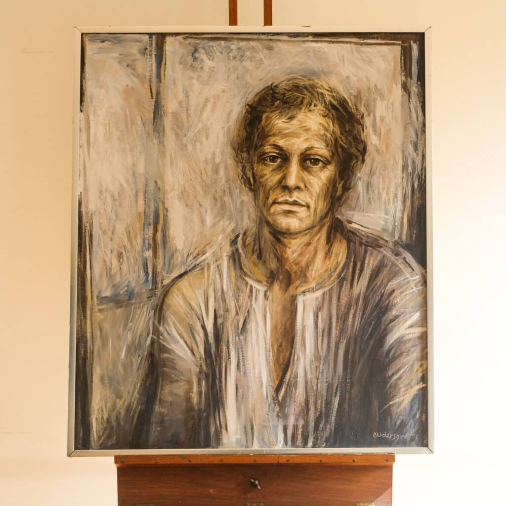 LARGE PORTRAIT OF ACTOR MICHAEL PENNINGTON - The Tractor Shed